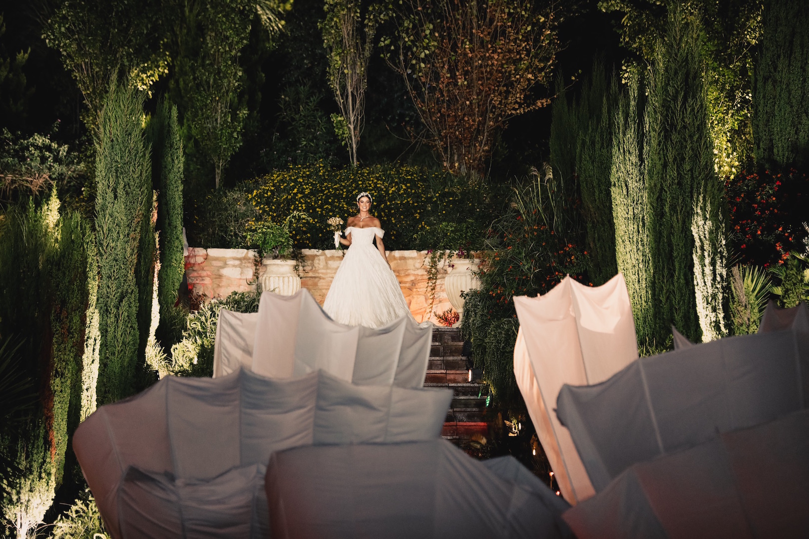 A Golden Lebanese Wedding for Nancy and Khalil | Arabia Weddings