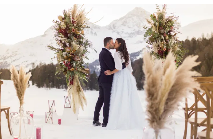 Wedding in St. Moritz Switzerland | Arabia Weddings