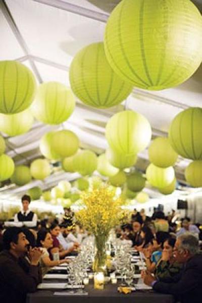 Hot 2015 Wedding Trend Color Chartreuse | Arabia Weddings