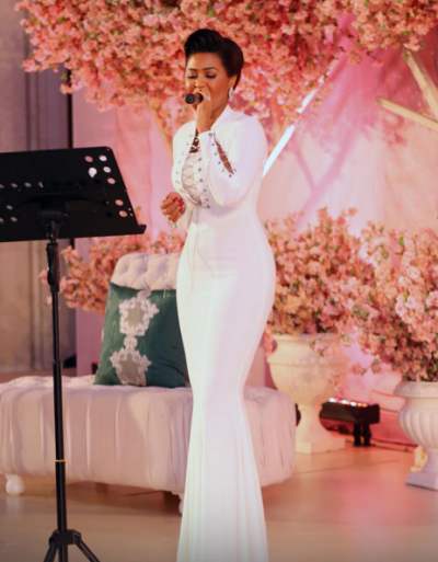 White Dresses Inspired By Saudi Singer Waed | Arabia Weddings