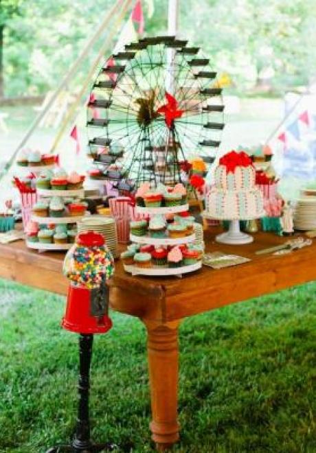 Circus Themed Wedding