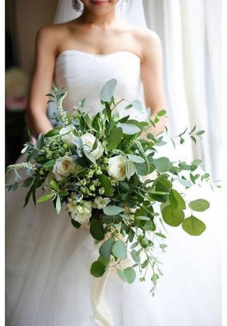 Greenery Bridal Bouquets | Arabia Weddings