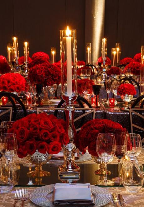 Red Roses Wedding | Arabia Weddings