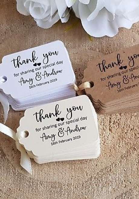 Thank You Wedding Notes Ideas | Arabia Weddings
