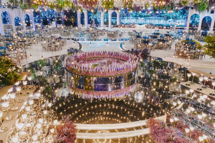 Luxury Wedding in Qatar for Sheikha Zulfa and Sheik Jassem| Arabia Weddings