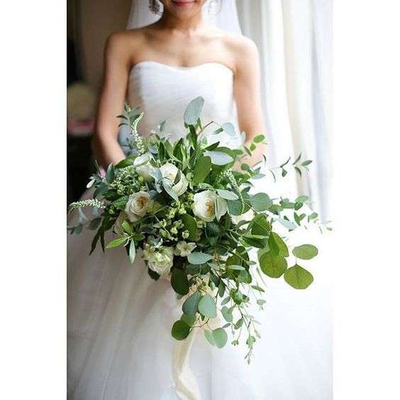 Greenery Bridal Bouquets | Arabia Weddings