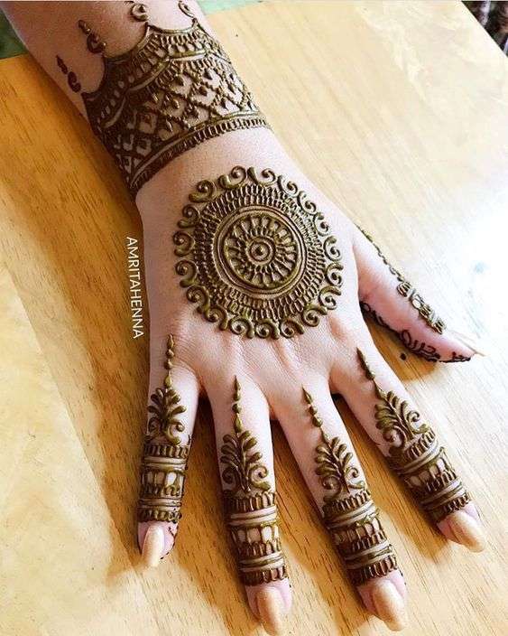Indian Henna Pattern