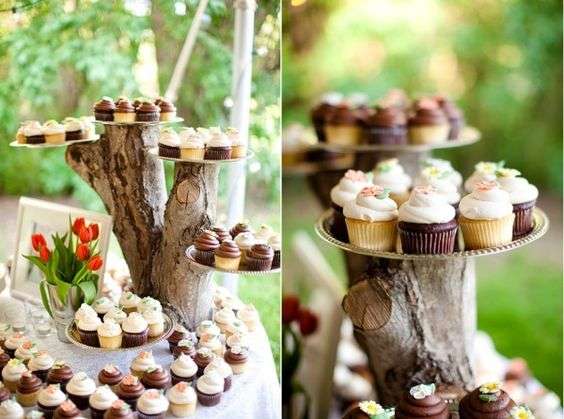 Wedding Cupcake Display