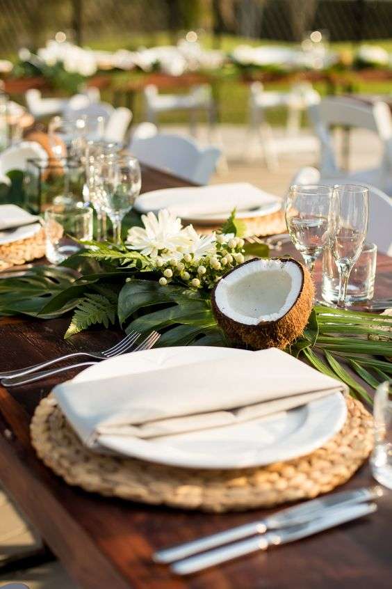 Beautiful Beach Wedding Centerpieces | Arabia Weddings