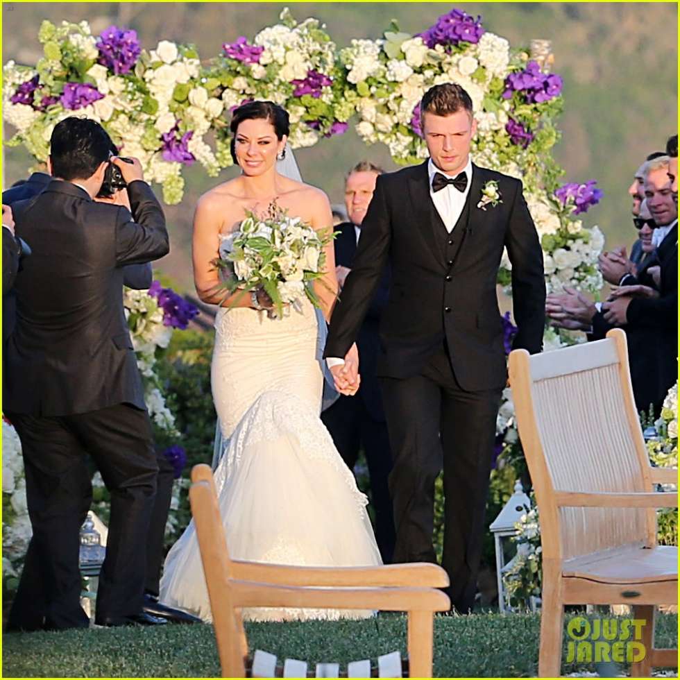 Nick Carter and Lauren Kitt's Wedding | Arabia Weddings