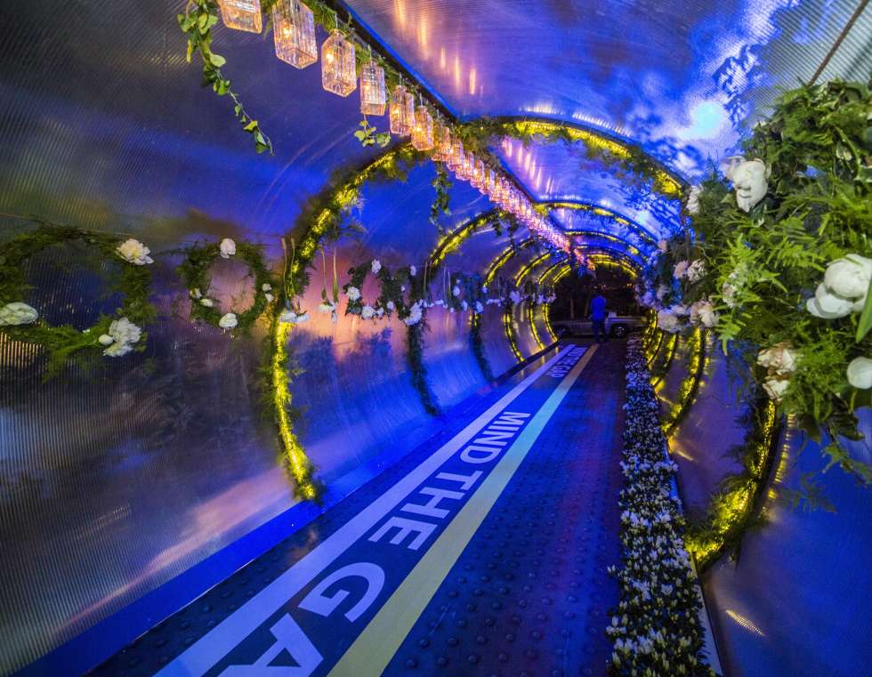 A Unique Train Station Wedding by My Event Design | Arabia Weddings