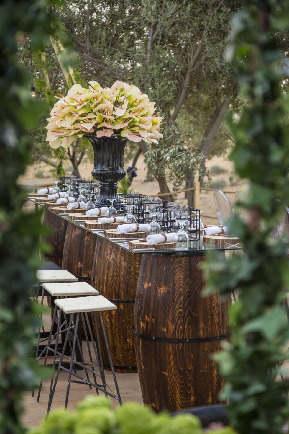 A Unique Train Station Wedding by My Event Design | Arabia Weddings