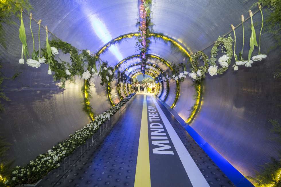 A Unique Train Station Wedding by My Event Design | Arabia Weddings