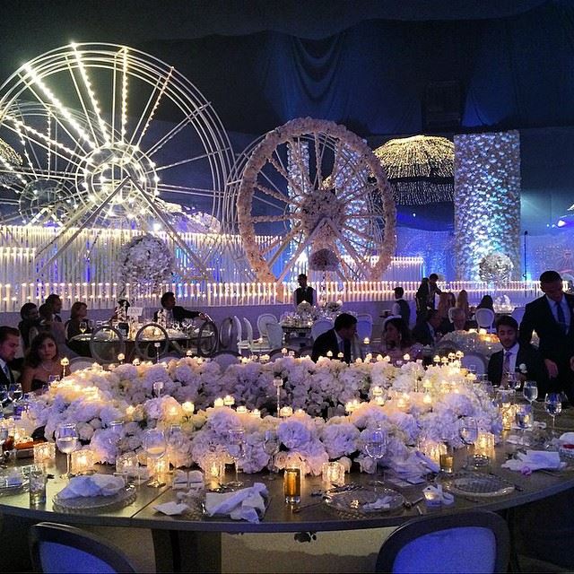 A Ferris Wheel Wedding Theme | Arabia Weddings